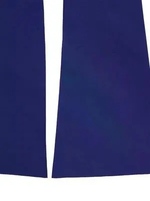 Stella McCartney Flared Knit Trousers - Blue