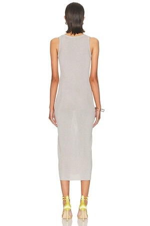TOM FORD Metallic Tank Midi Dress