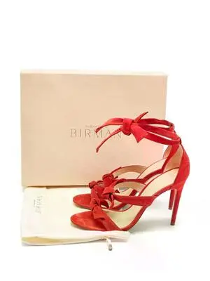 ALEXANDRE BIRMAN Clarita Bow-detail Sandals - Red