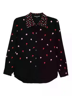 JUPE By Jackie Alvisse Embroidered Shirt