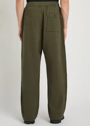 TEN C Straight-leg Cotton Sweatpants