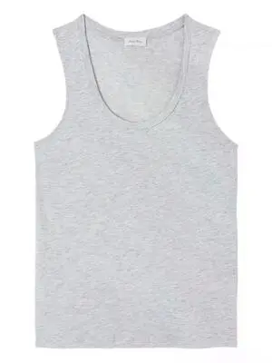 American Vintage Jacksonville Scoop Neck Tank Top - Grey