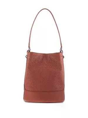 ZANELLATO Perforated Handle Bucket Bag