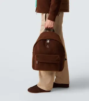 Moncler Pierrick Teddy Backpack - Brown