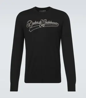 Dolce & Gabbana Embroidered Sweaters For Men