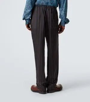 Dries Van Noten Mid-rise Straight Leg Trousers