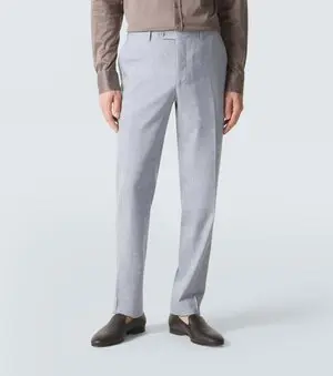 Canali Linen And Wool Suit