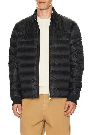 Moncler Rigel Biker Jacket - Black