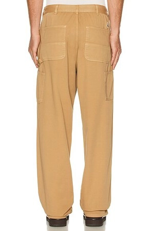 Moncler Garment Dyed Trousers - Camel