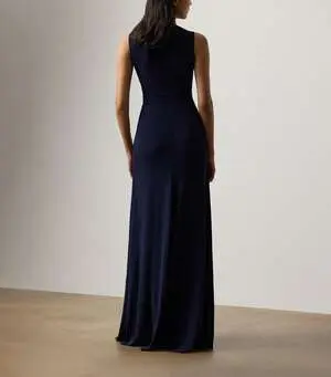 Ralph Lauren Pleated Maxi Dress