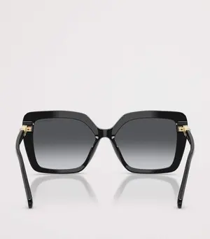 SWAROVSKI Sk6049 Butterfly Sunglasses - Black