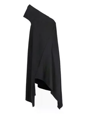 Rick Owens One-shoulder Asymmetrical Knee-length Dress