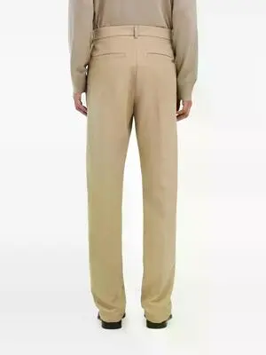 FERRAGAMO Belted Crease Chinos