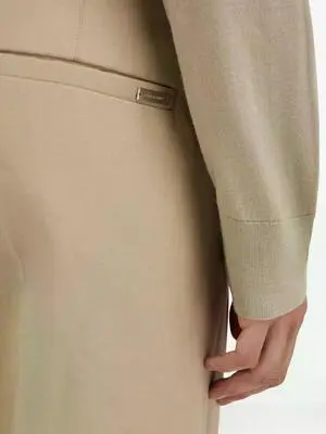 FERRAGAMO Belted Crease Chinos