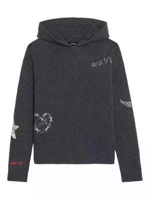 Zadig&voltaire Ribbed Sweatshirts Hoodies For Women