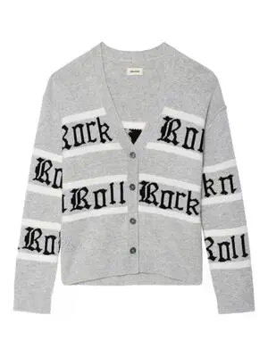 Zadig&Voltaire Stripes Cardigan - Grey