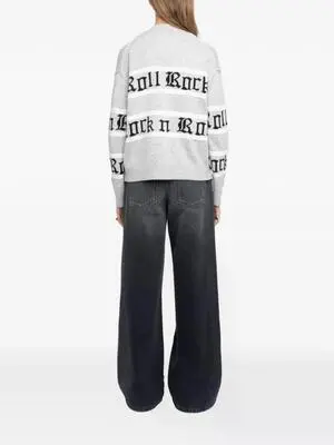 Zadig&Voltaire Stripes Cardigan - Grey