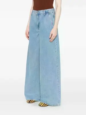 FRAME The Drape Wide-leg Jeans