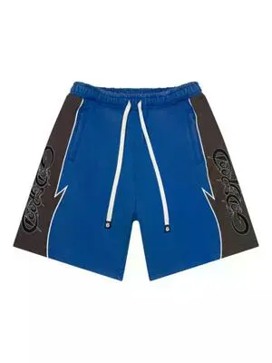 GODSPEED Halftime Elasticated Waistband Track Shorts - Blue
