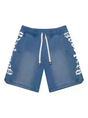 GODSPEED Courtside Print Shorts - Blue