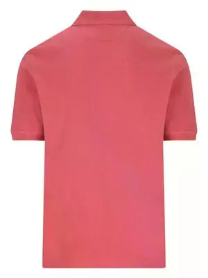 Brunello Cucinelli Button Short-sleeve Polo Shirt - Red