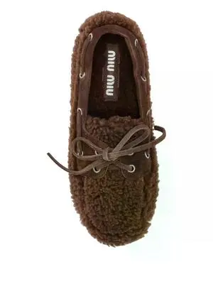 Miu Miu Shearling Loafers