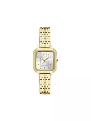 Armani Exchange Octagonal Case Watch - Silver
