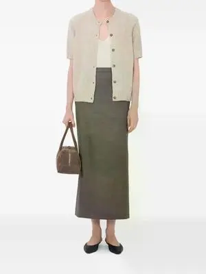 Loulou De Saison Jodi Buttoned Cardigan - Neutrals