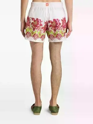 Etro Floral-print Swimsuit - Neutrals