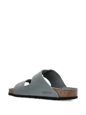 BIRKENSTOCK Double Strap Buckle Sandals - Grey