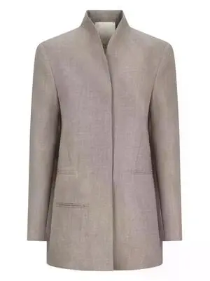 DI STAVNITSER Collar Jacket - Neutrals