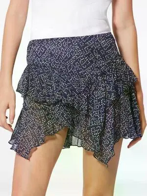 MARANT ETOILE Lolita Ruffled Mini Skirt