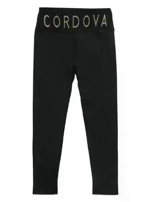 Cordova Logo-detail Baselayer Pants - Black