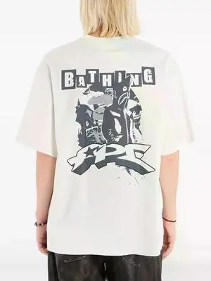 A BATHING APE Graffiti Logo T-shirt
