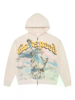 GODSPEED Liberty Graphic Hoodie - Neutrals