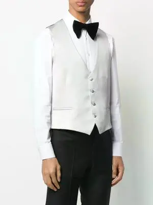 DELL'OGLIO V-neck Waistcoat