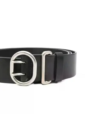 JIL SANDER Round Buckle Belt