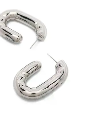 Rabanne Tone Chunky Hoop Earrings