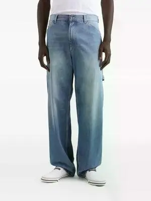 Dolce & Gabbana Logo Plaque Carpenter Jeans