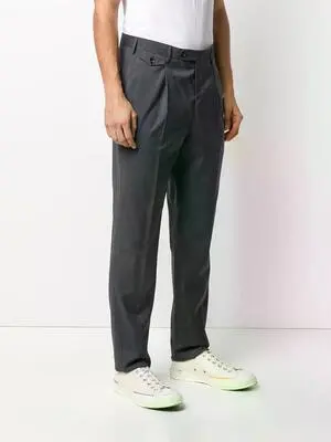 PT TORINO Slim-fit Tailored Trousers - Grey