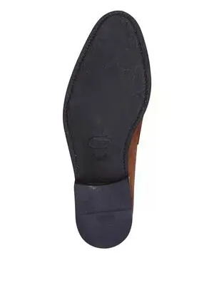 Bontoni Buckled Suede Loafers