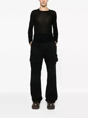 Rick Owens Stefan Button-fastening Trousers - Black