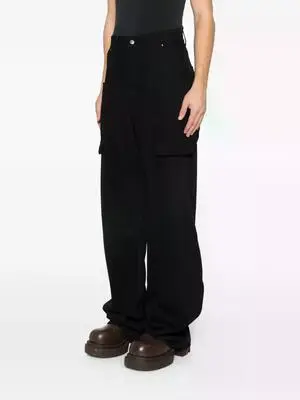 Rick Owens Stefan Button-fastening Trousers - Black