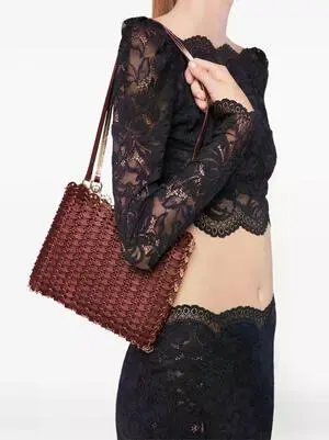 Rabanne 1969 Flip Iconic Discs Shoulder Bag