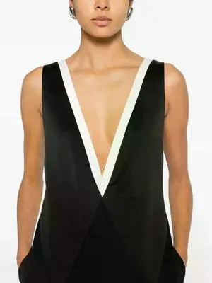 TOM FORD V-neck Sleeveless Jumpsuit