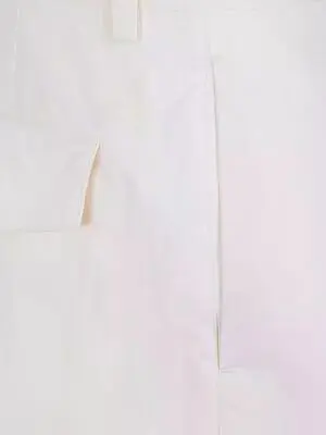 JIL SANDER Cotton Trousers - Neutrals