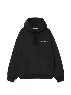 Carhartt Work In Progress Graphic Print Hoodie - Black