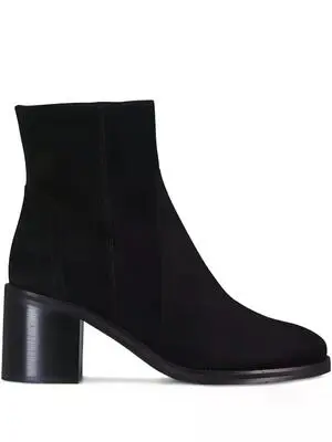 Aquatalia Suede Pointed Toe Zip Fastening Boots