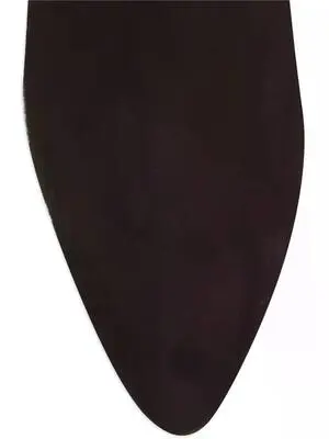 Aquatalia Suede Pointed Toe Zip Fastening Boots