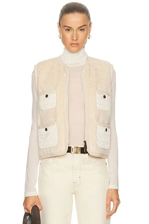 Moncler Mimosas Vest - Cream